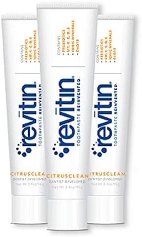 سعر 2 PACK -Revitin Natural Toothpaste and Prebiotic Oral Therapy ...