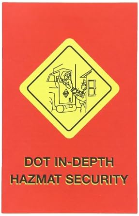 MARCOM DOT Hazmat In-Depth Security Training Employee Booklet (Pack of ...