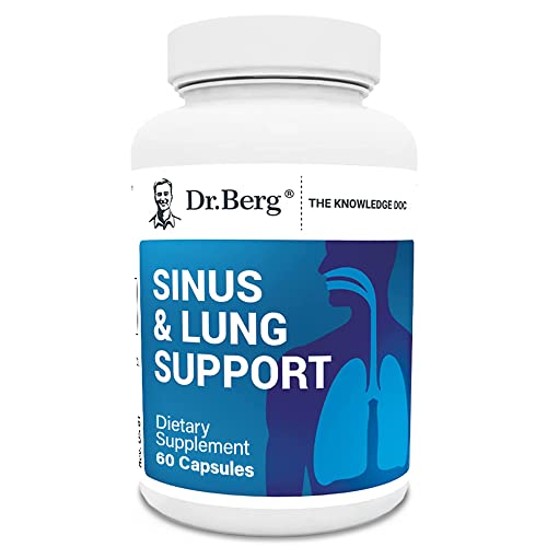 Dr. Berg's Sinus & Lung Support Supplement - Healthy Respiratory System ...