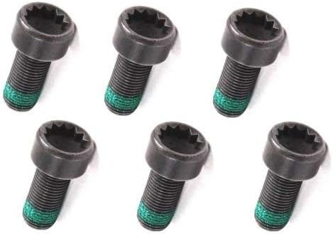 Set of 6 Flywheel Bolts VAICO N90665001 Audi A3 A4 A6 TT VW Beetle Golf ...
