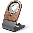Amazon.com: Natural Wood Stand For Apple MagSafe Charger, Real Walnut ...
