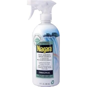 Amazon.com: Niagara Non-aerosol Spray Starch 22 Ounce Trigger Spray ...
