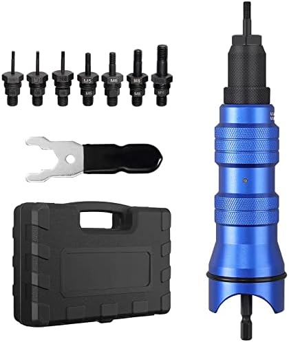 AUTOUTLET Rivet Nut Attachment, Professional Rivet Nut Adapter Kit for ...