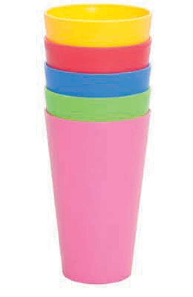 Buy RFL Vigo Plastic Glass (235 ml)-Set of 5 Pieces Online at Low ...