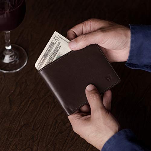 2 ID Window RFID Wallet for Men, Bifold Side Flip, Extra Capacity ...