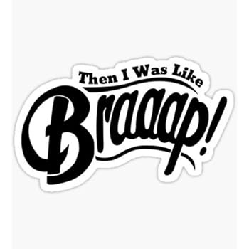 Amazon.com: BRAAAP THEME VINYL STICKER KIT: Automotive