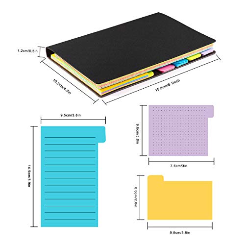 Colored Divider Sticky Notes Bundle Set Self-Stick Note- Sticky Note ...