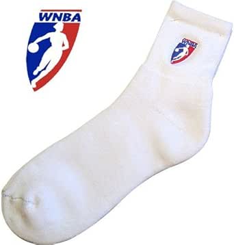 Amazon.com : For Bare Feet WNBA Logo Quarter Socks Size Large 8-13 ...