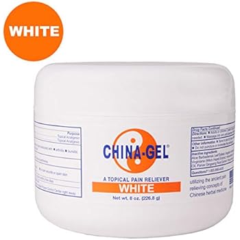 Amazon.com: China-Gel - Topical Pain Reliever, 8 oz, White: Health ...