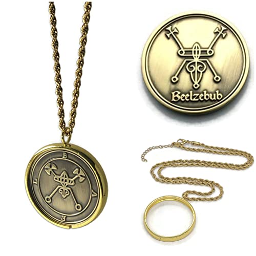 BAEL Baalzebub Beelzebub Demon Sigil Ars Goetia King Solomon Coin Seal ...