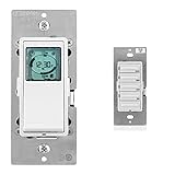 Leviton VPT24-1PZ Vizia 24-Hour Programmable Indoor Timer with ...
