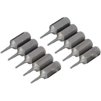 Qty 10 - Trx Torx T20 Cr-v Screwdriver Bits - Star Shaped Screw Driver ...