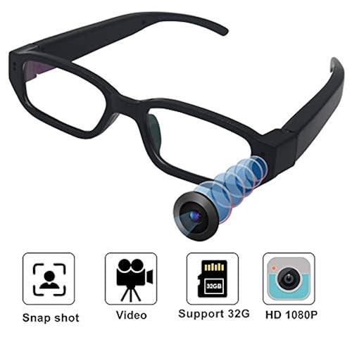 Hidden Camera Eyeglasses - Super Small Surveillance Spy Camera/Video ...