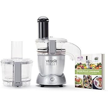 Amazon.com: Veggie Bullet Electric Spiralizer & Food Processor, Silver ...