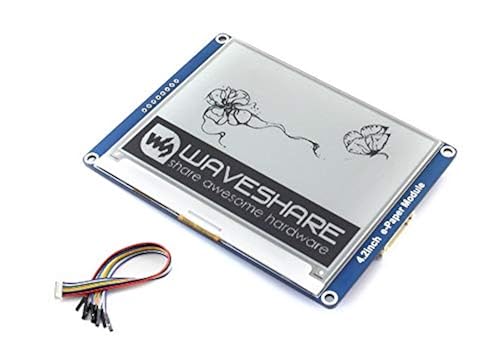 4.2inch e-Paper Display Module, 400x300 Resolution 3.3V-5V Two-Color E ...