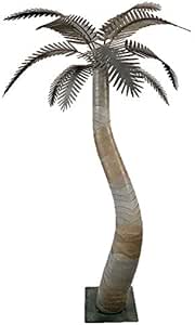 Amazon.com : Designer Palms - 6 Ft. Metal Palm Tree Sculpture : Garden ...