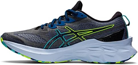 سعر ASICS Men's NOVABLAST 2 LE Running Shoes, 10, Black/Hazard Green فى ...