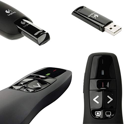 Wireless Presenter LOGI R400, Wireless Presentation Remote Clicker with ...
