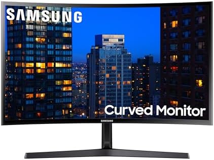 SAMSUNG 27 CF39 Series FHD 1080p Curved Computer Monitor, Ultra Slim ...