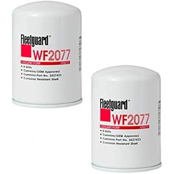 Amazon.com: WF2071 Fleetguard Water, Spin On (Pack of 2): Automotive