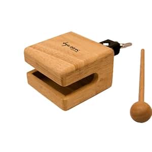 Amazon.com: Tycoon Percussion 4 Inch Temple Wood Block: Musical Instruments