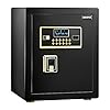 Safe Box,ADIMO 1.8 Cubic Feet Safe, with Sensitive Alarms,Dual Key ...
