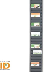 Amazon.com : Heavy Duty Employee Time Card ID Badge Rack for Vertical ...