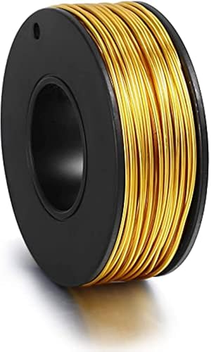 Gold Jewelry Wire 18K Plated Craft Wire Tarnish Resistant Aluminium ...