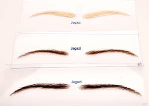 Amazon.com : (Colour 2 Dark Brown) Eyebrow Wigs. Eye Brows. Instant ...