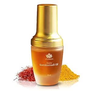 Amazon.com: Shankara Kumkumadi Tailam Oil for Face - 18ml - Ayurvedic Saffron Kumkumadi Oil ...