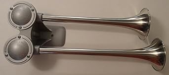 Amazon.com: 62200 New Fiamm Signaltone Stainless Steel / Chrome Air ...