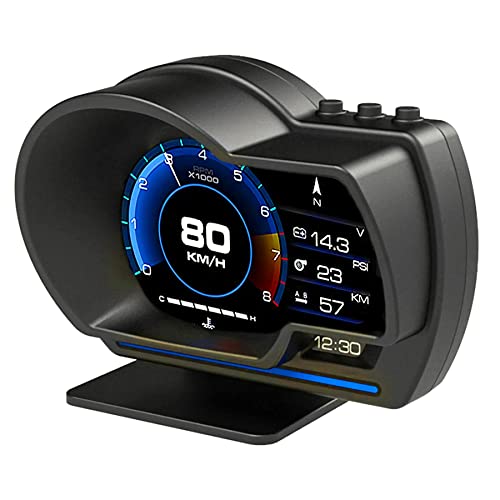 AkaBane GPS+OBD2 Gauge Display, Heads Up Display for Cars, Digital ...