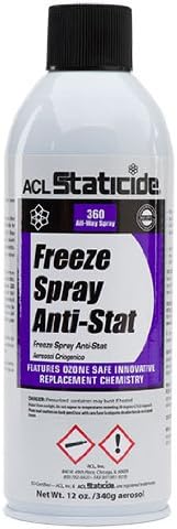 ACL Staticide 8660 Freeze Spray Anti-Stat, Aerosol, 12 oz. | Pricepulse
