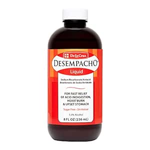 Amazon.com : Desempacho Liquid Antacid - Sodium Bicarbonate Maximum ...