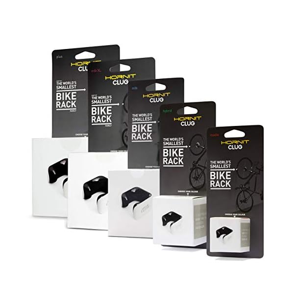 Hornit CLUG Bike Rack Wall Mounted | 5 Sizes | Easy To Install | Roadie ...