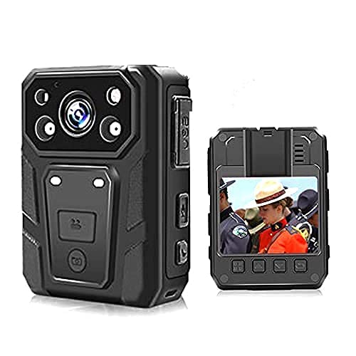 CAMMHD 1296P HD Body Camera with Audio and Video Recording 15Hours ...
