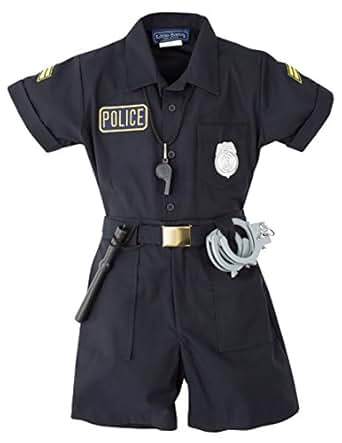 Amazon.com: Children's Police Uniform Outfit (2T): Clothing