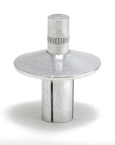 Drive Rivet 3/8" Aluminum(for use with sq. post) 3/8" Diameter, 1" Head ...