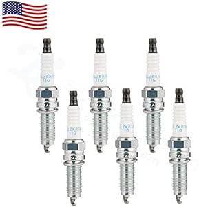 Amazon.com: SET (6) 12290-R71-L01 New For Honda Accord Odyssey Pilot Iridium Spark Plugs ...