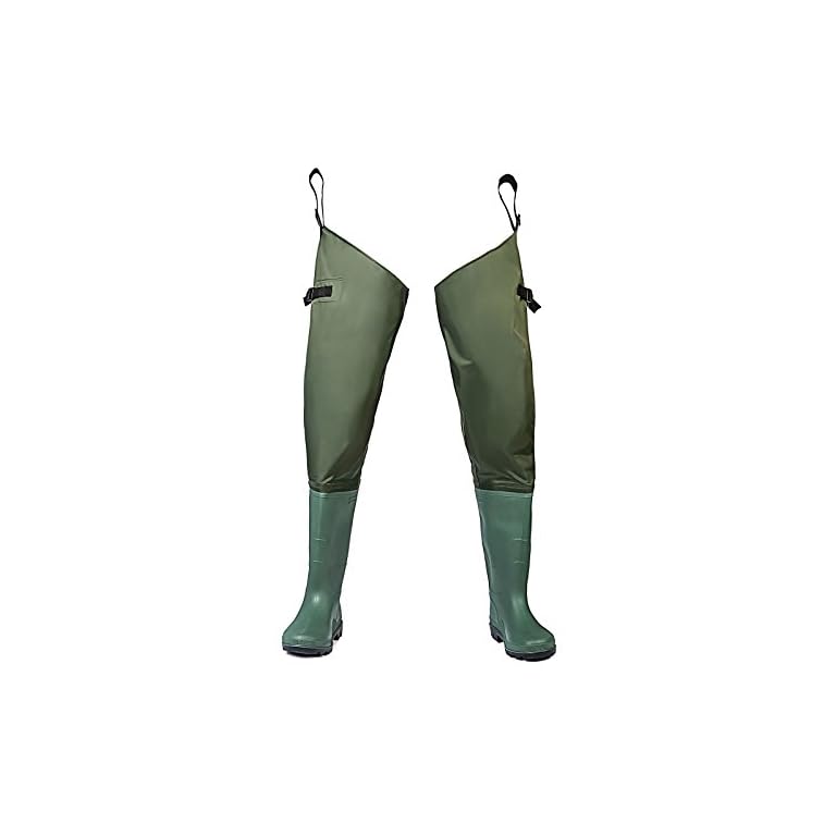 Magreel Hip Waders, Lightweight Waterproof Hip Boots for Men and Women ...