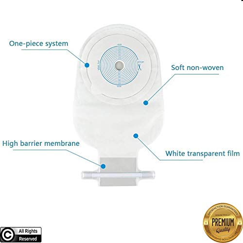 Ostomy Bags | 10 Pack Drainable Pouches for Colostomy Ileostomy Stoma ...