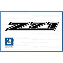 CHEVY Z85 4x4 Silverado GMC Sierra Decal Sticker Red Grey, 51% OFF