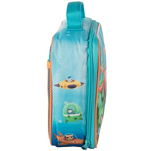 Octonauts Insulated Lunch Sleeve - Reusable Heavy Duty Tote Bag w Mesh ...