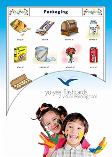 Yo-Yee Flashcards - Packaging and Container Flash Cards - English ...