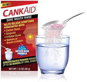 Amazon.com: CankAid Mouth Rinse – Helps Relieve Canker Sores ...