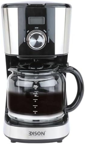 سعر Edison Edison Coffee Machine 1.5L Black 900W-Edison فى السعودية ...
