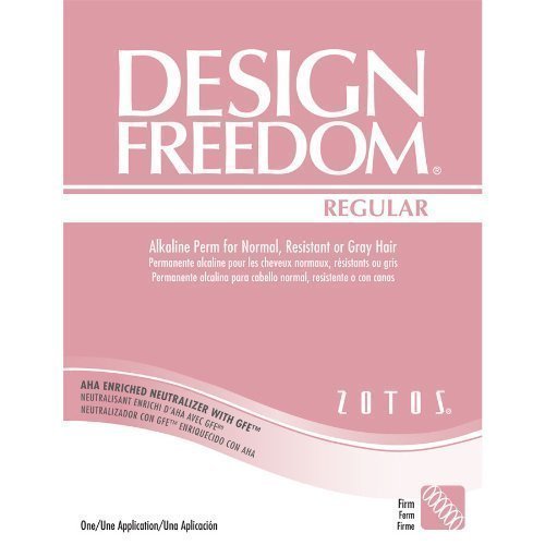 Design Freedom Regular Alkaline Perm for Normal, Resistant or Gray Hair ...
