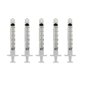 BD™ Becton Dickinson Disposable Sterile 3ml 3cc Syringes with Luer-Lok ...