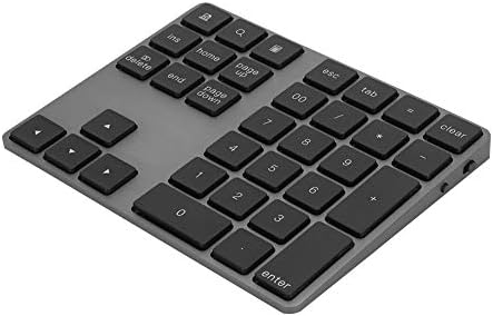 Wired/Bluetooth Numeric Keypad, Portable Wireless Bluetooth 34-Key ...