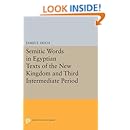 Semitic Words in Egyptian Texts of the New Kingdom and Third ...